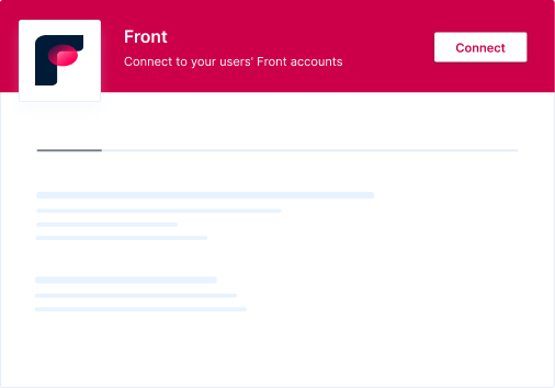 Paragon | Embed a native Front integration in your app