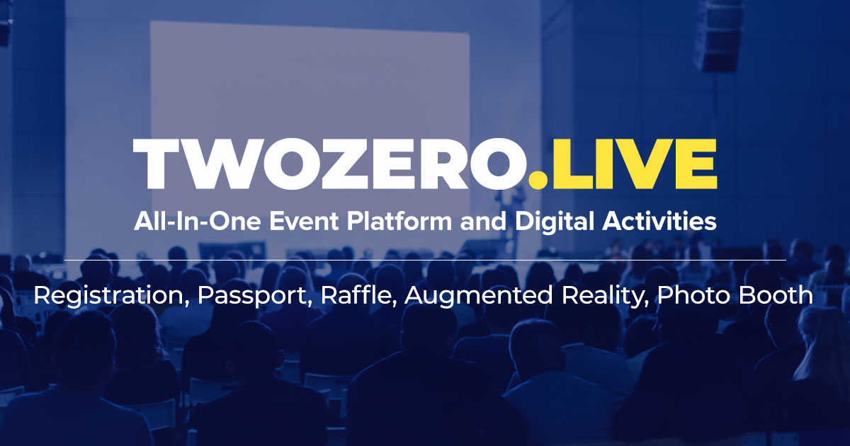 TwoZero Event Platform | Registration, AR Photobooth, Games, Augmented ...