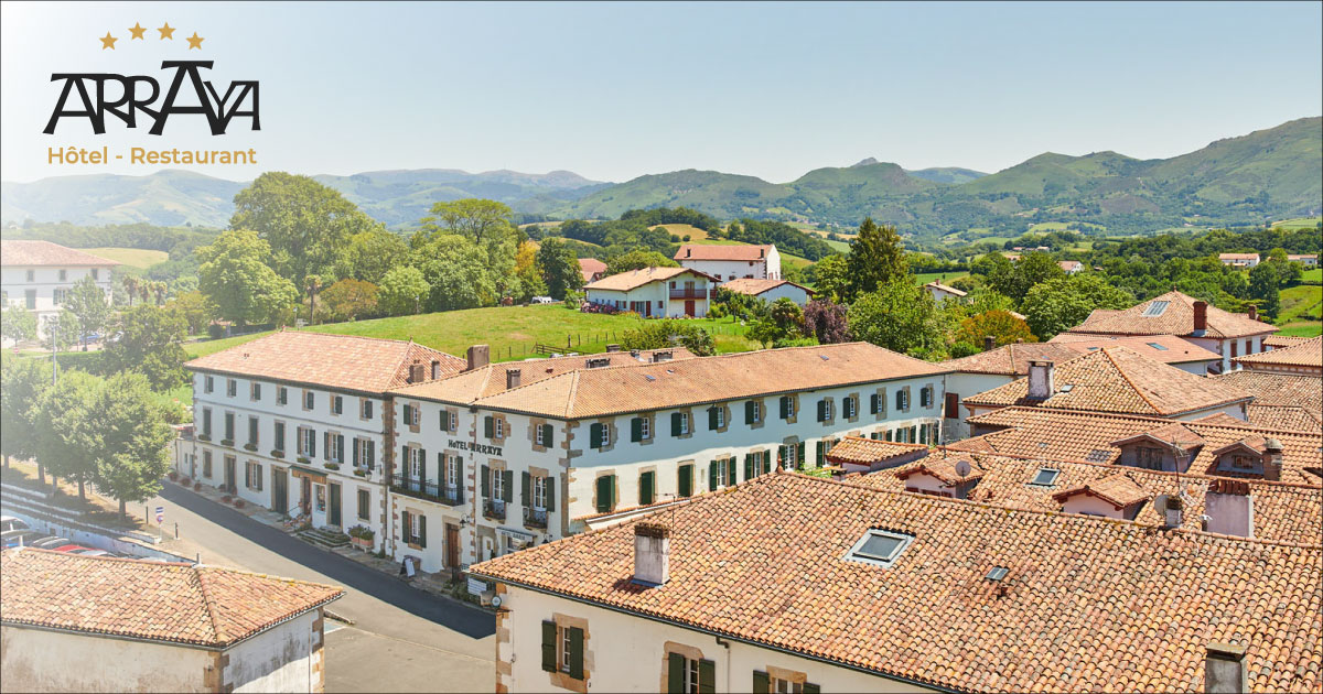 Arraya - Hôtel 4 étoiles et Restaurant à Sare - Pays Basque