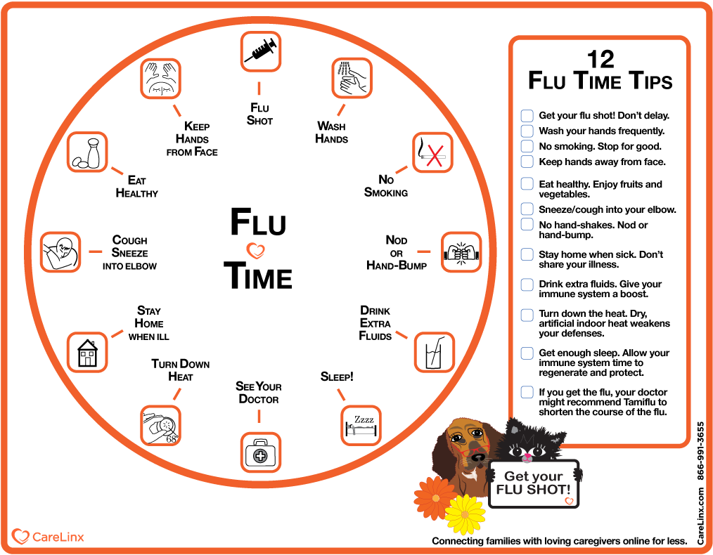 Flu Time Tips | CareLinx