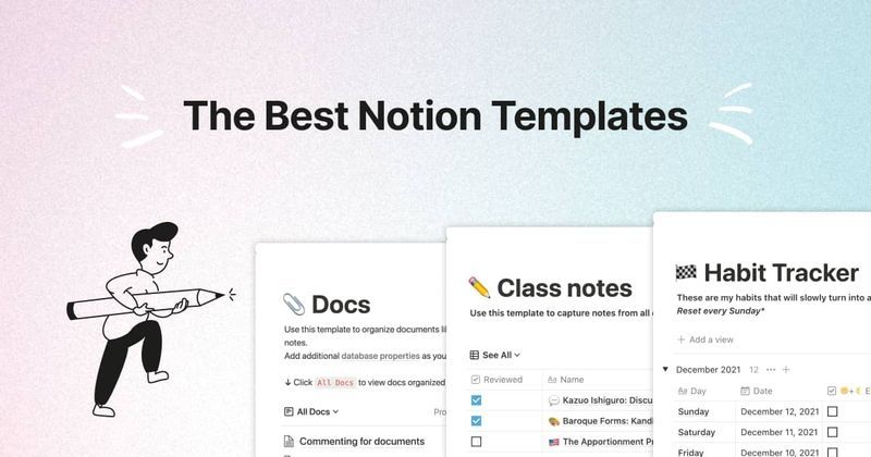 57 Free & Beautiful Notion Templates for Everything [2023]