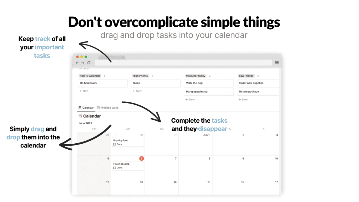 Simple To Do List | Notion Everything