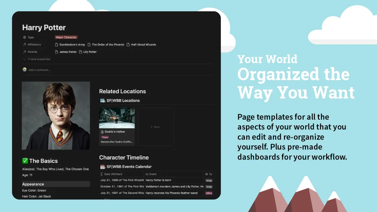 World Building Bible | Notion Everything