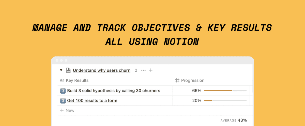Mission: OKR for Notion | Notion Everything
