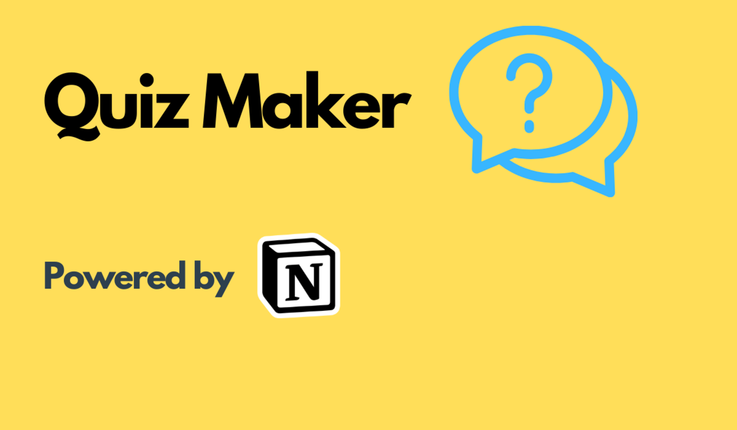 Notion Quiz Maker | Notion Everything