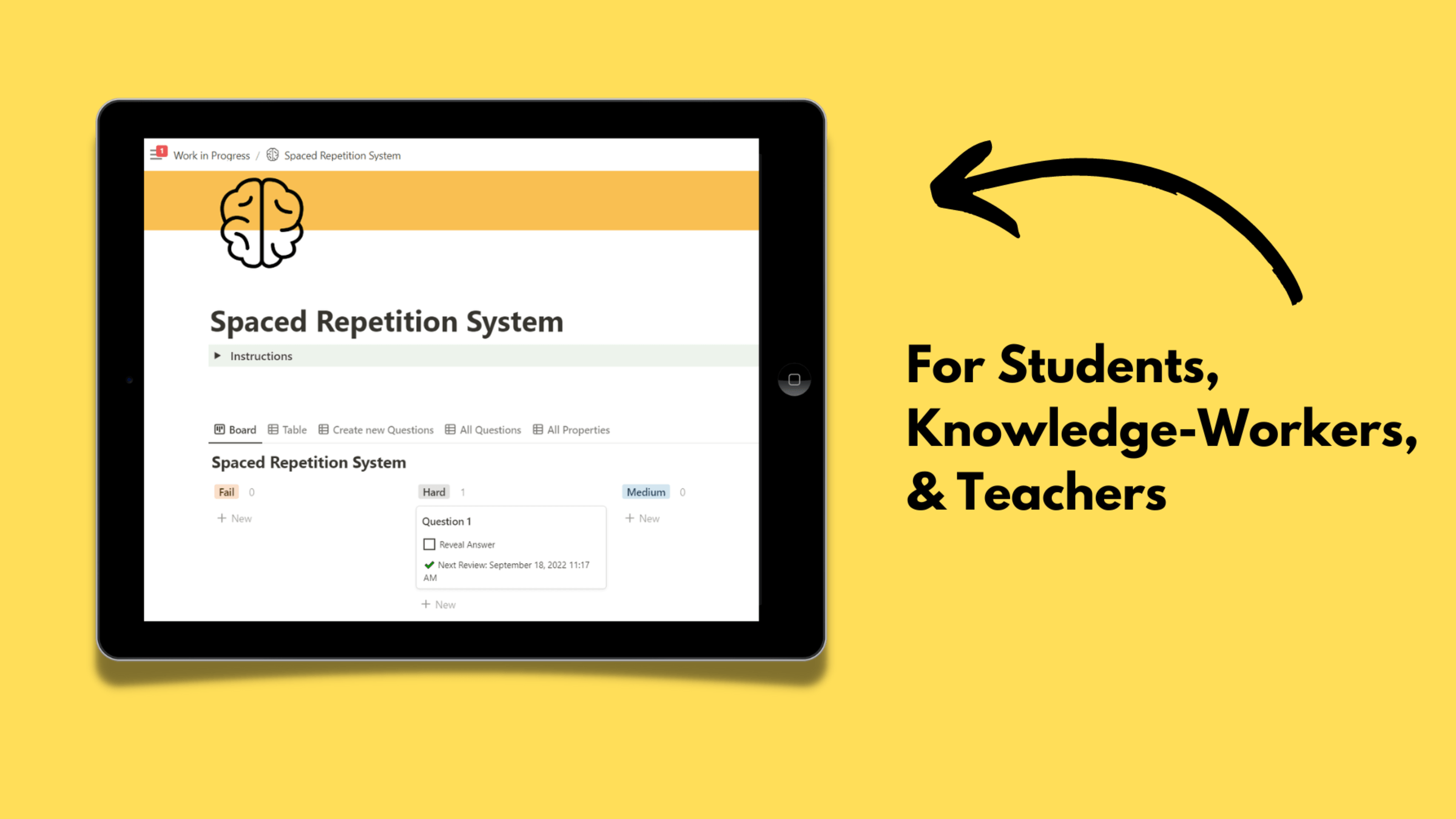 Spaced Repetition Flashcards for Notion | Notion Everything