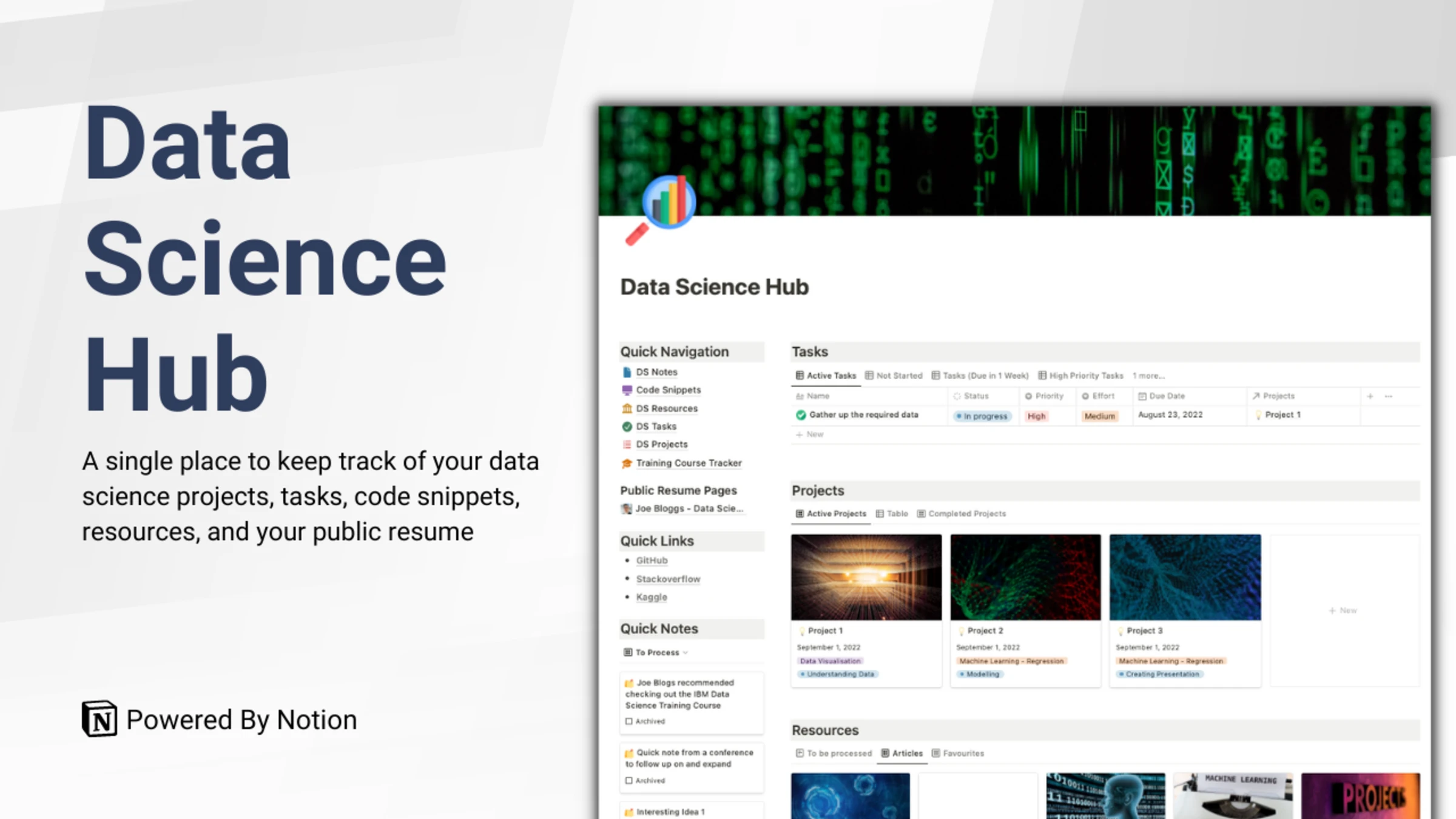 Data Science Hub | Notion Everything