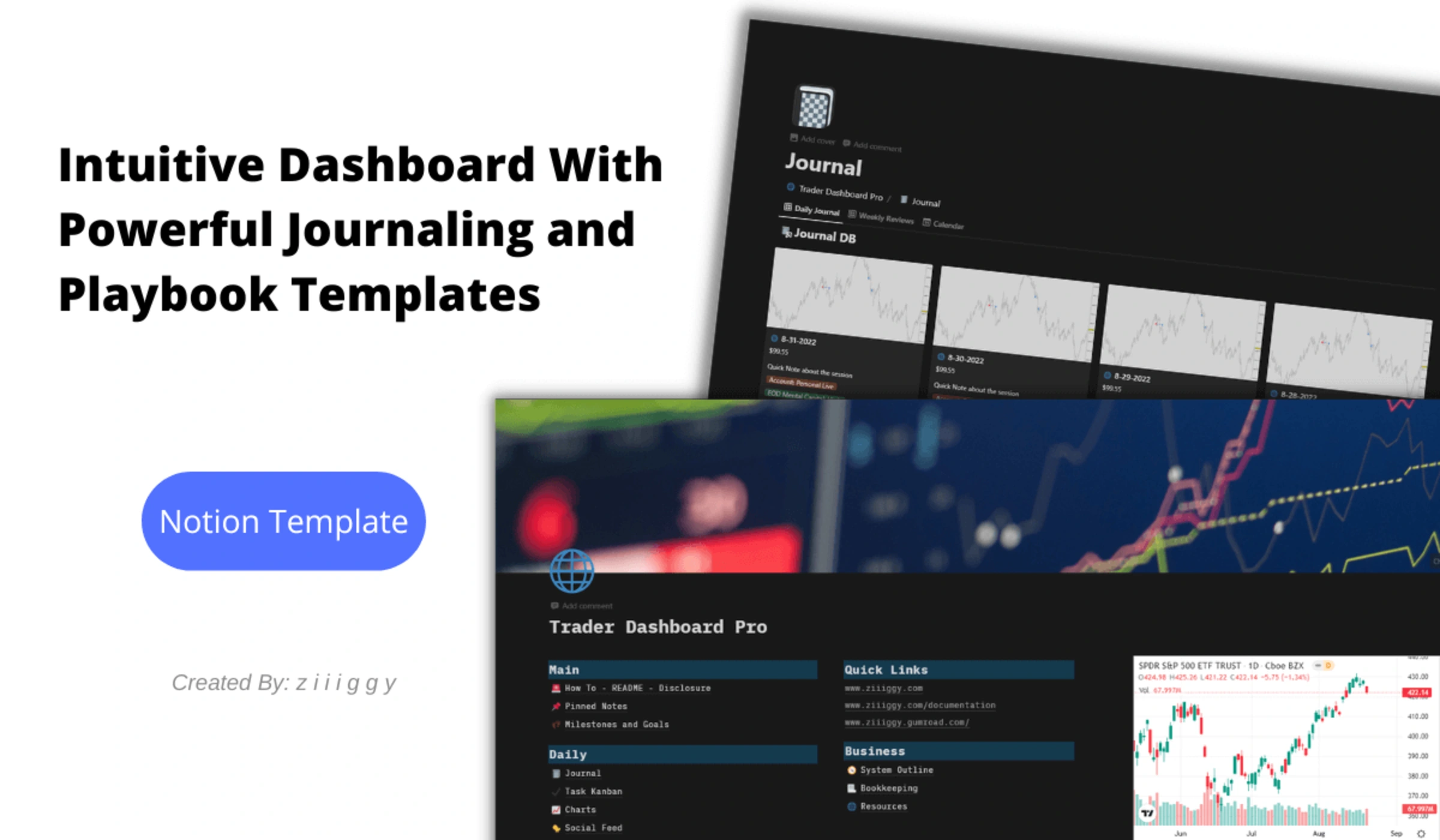 Trader Business Dashboard Pro | Notion Everything