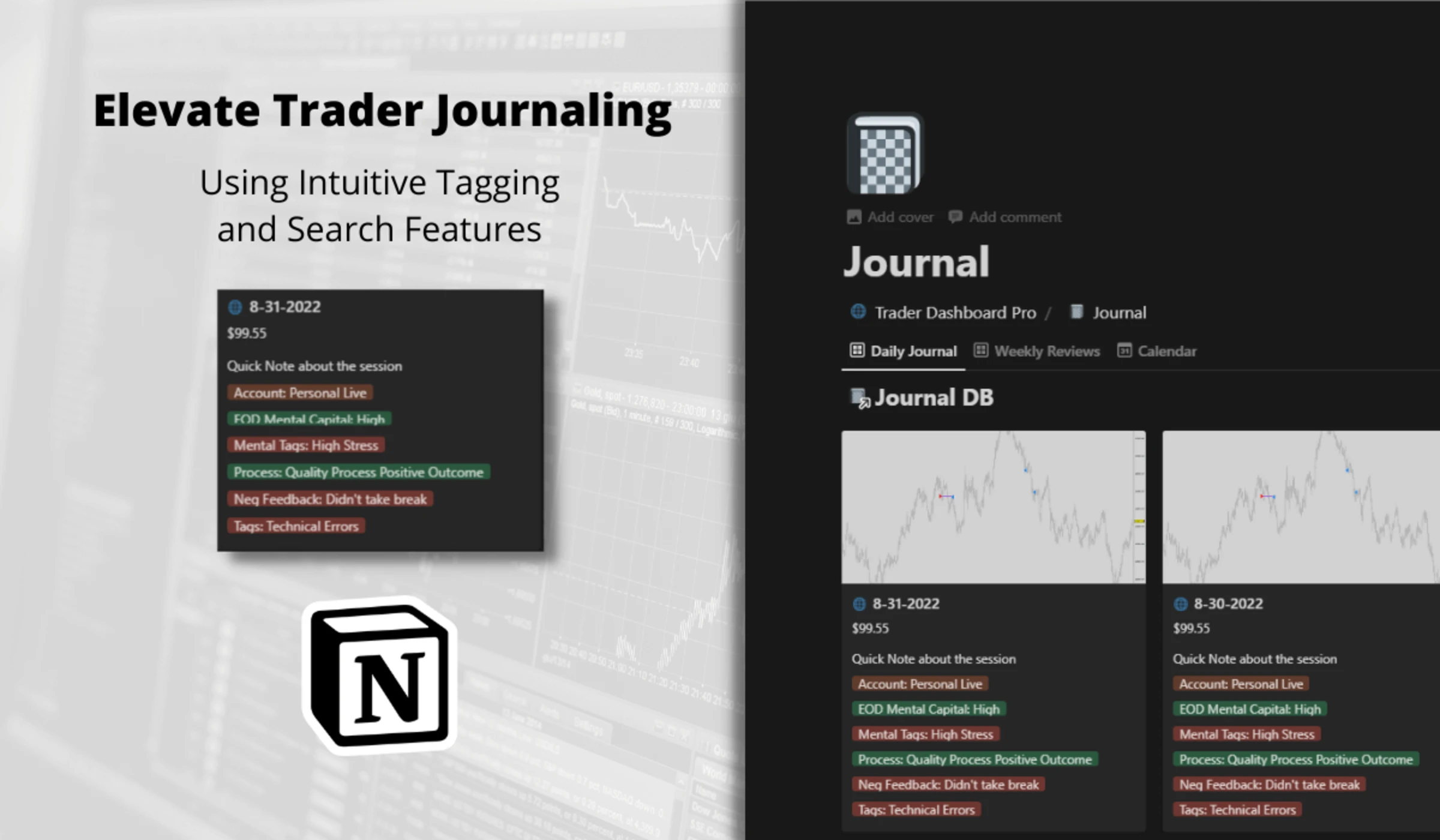 Trader Business Dashboard Pro | Notion Everything