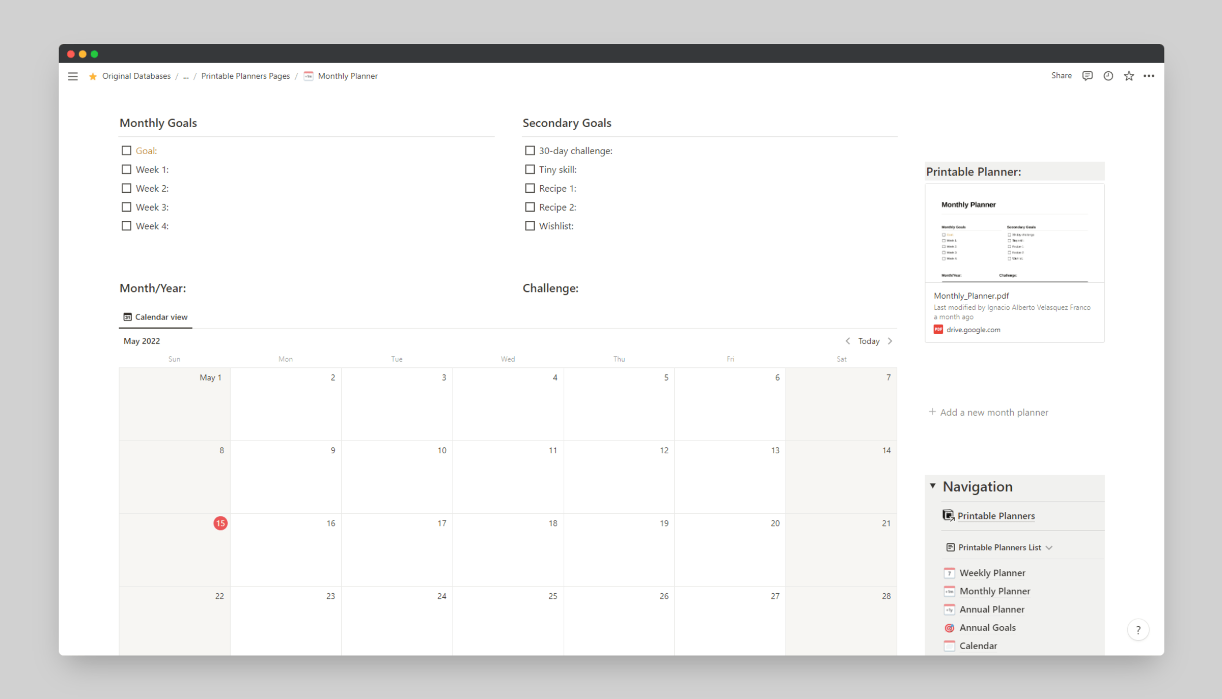 Printable & Digital Planners | Notion Everything