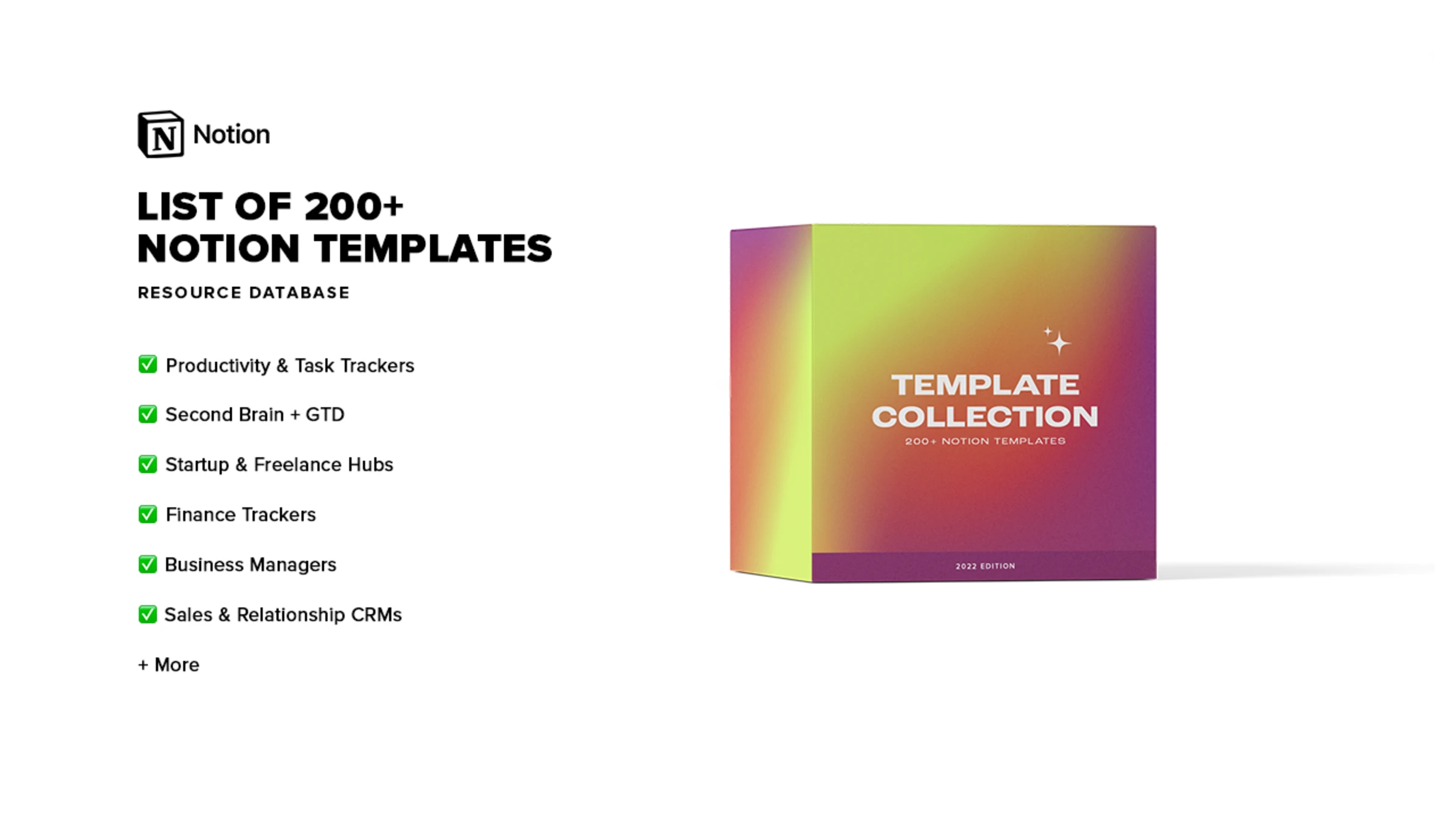 List of 200+ Notion Templates | Notion Everything