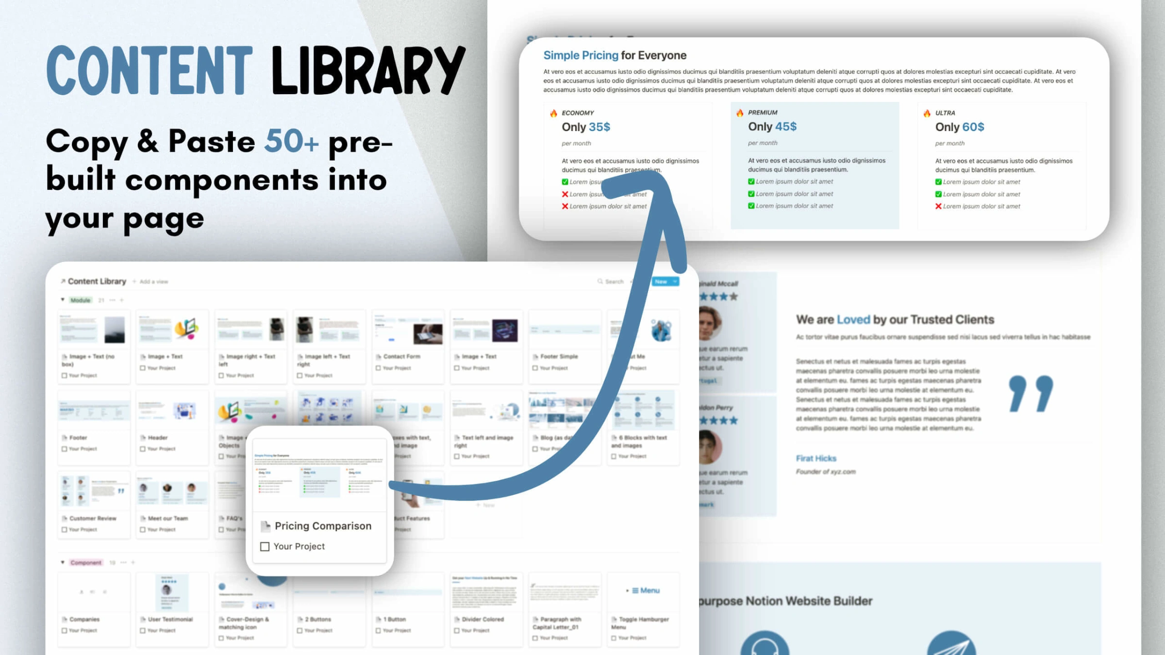 All-in-one Website Builder | Digital Notion Template 2022 | Notion Everything