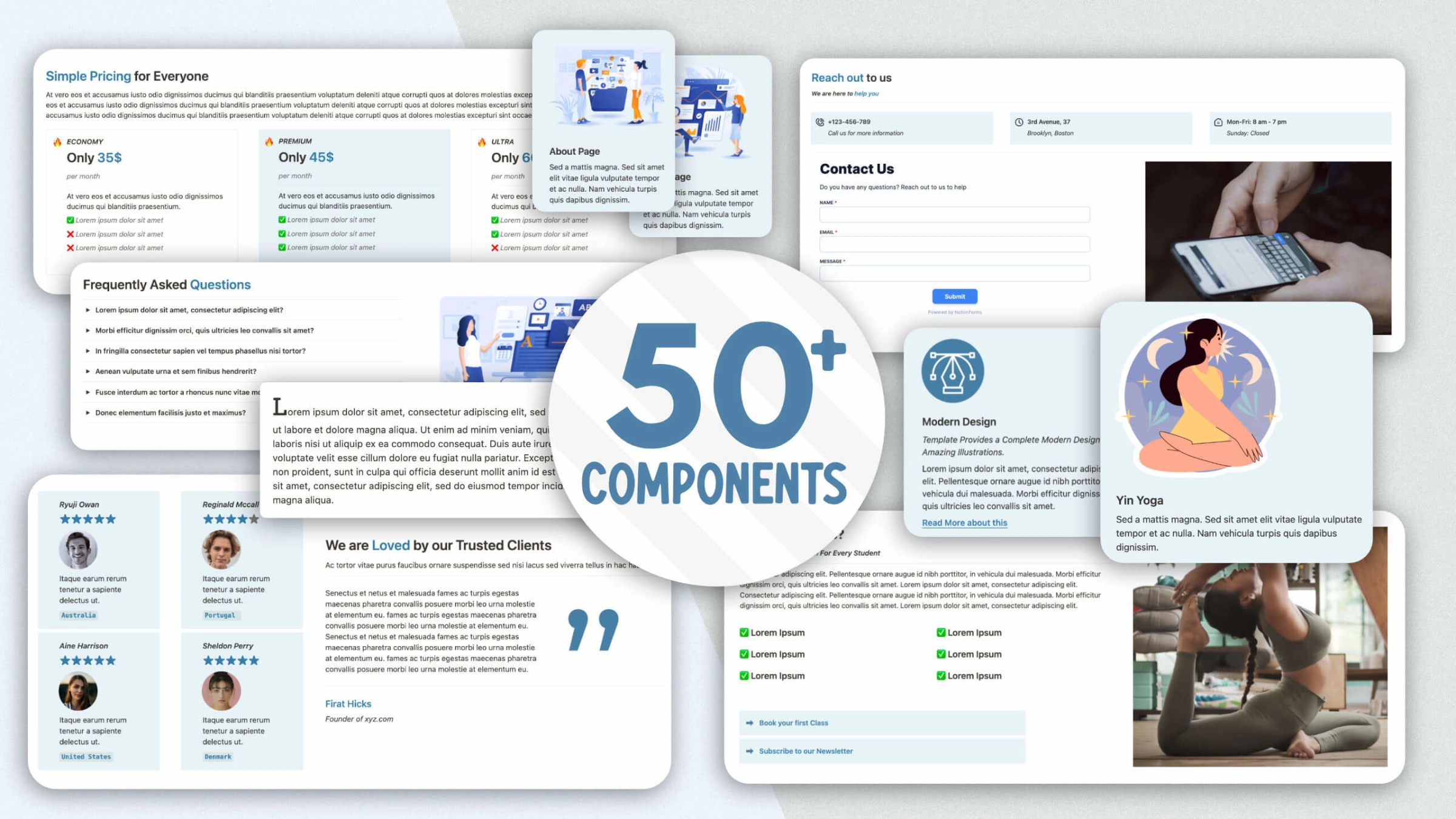 All-in-one Website Builder | Digital Notion Template 2022 | Notion Everything