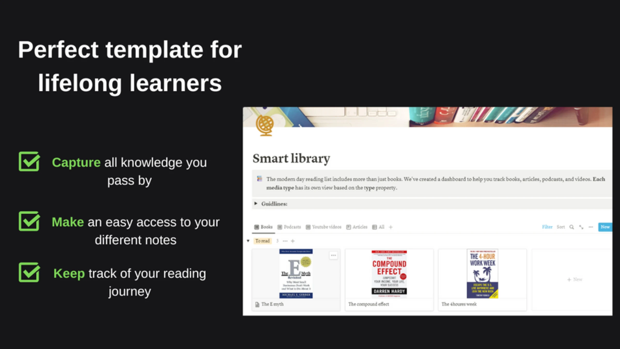 Smart library | Notion Everything