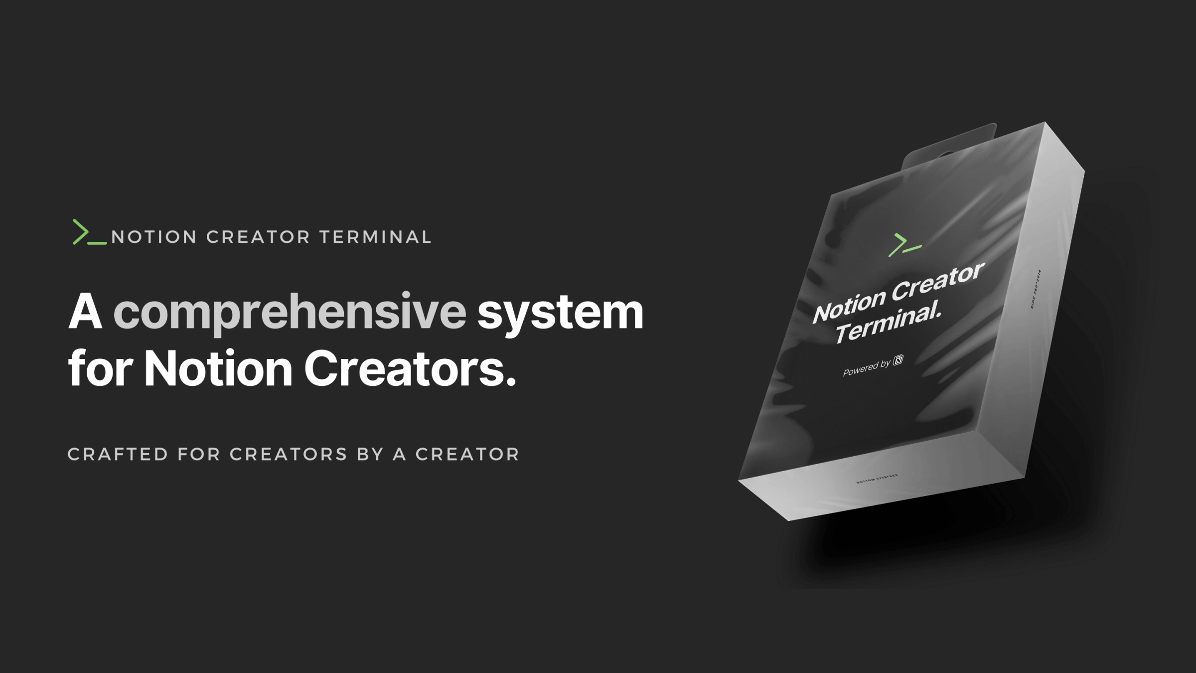 Notion Creator Terminal | Notion Everything