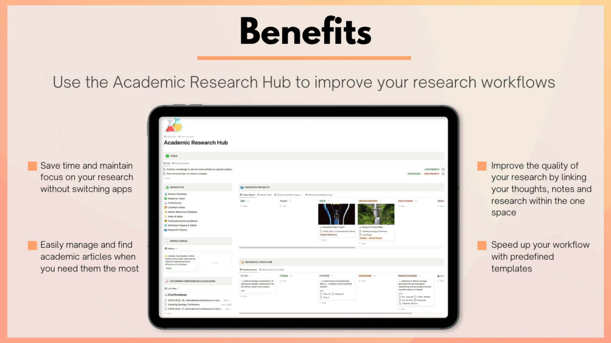 Academic Research Hub | Notion Everything
