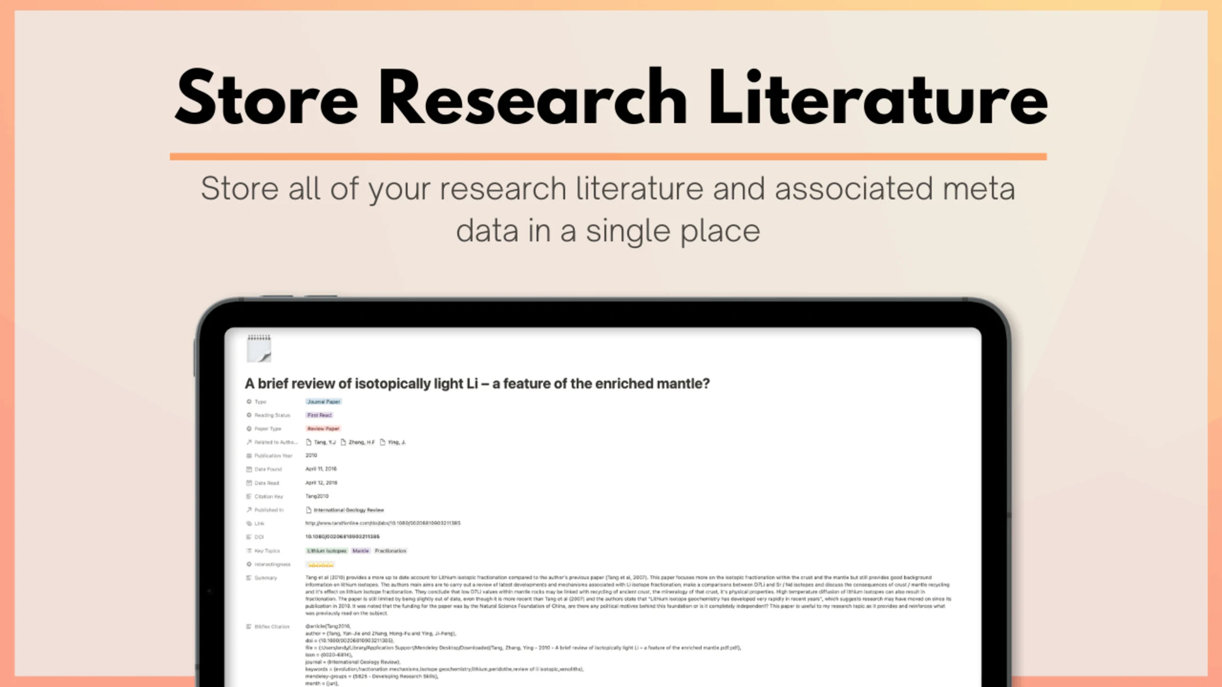 Academic Research Hub | Notion Everything