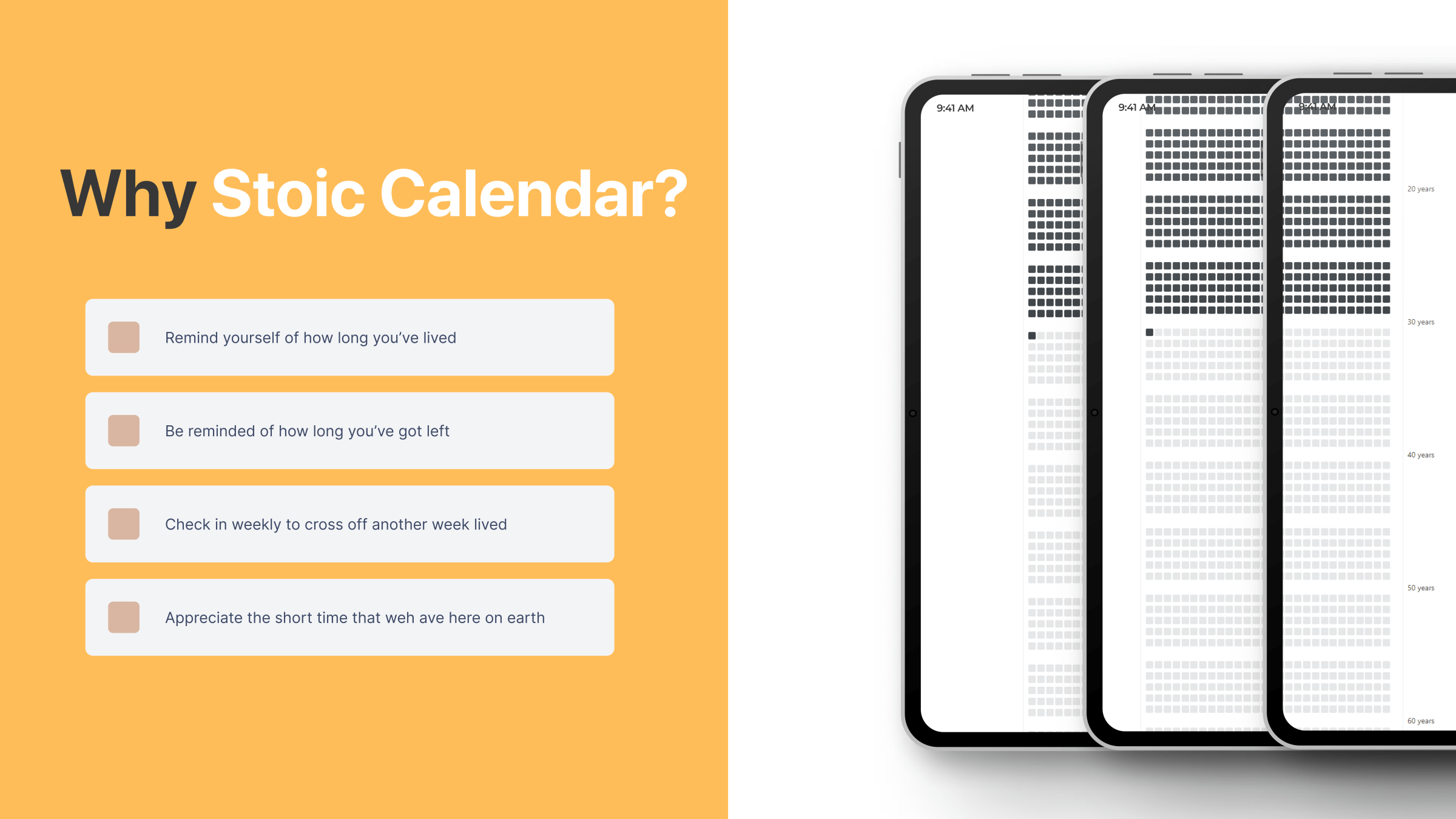 Stoic Life Calendar | Notion Everything