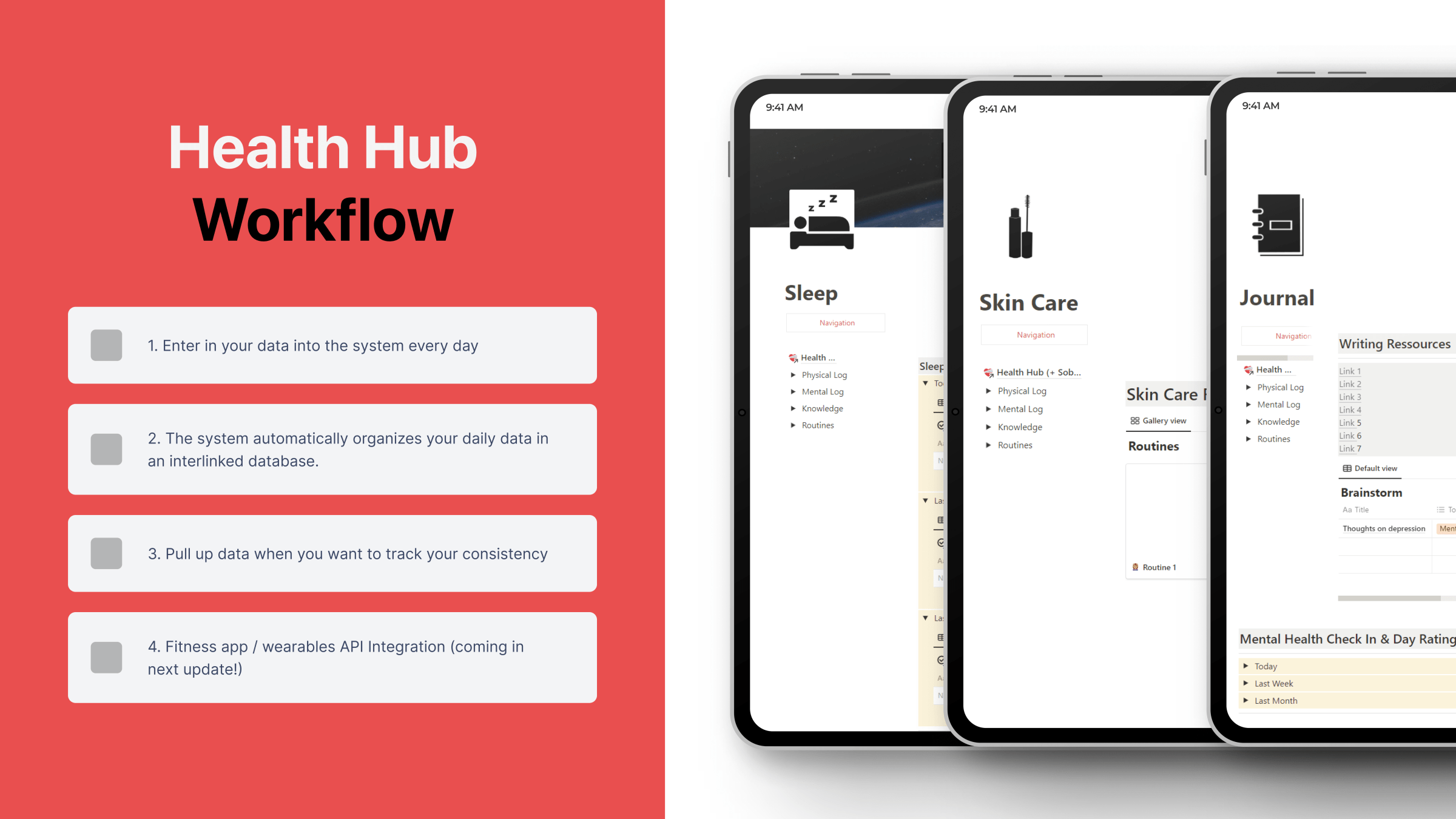 Health Hub OS | Notion Everything