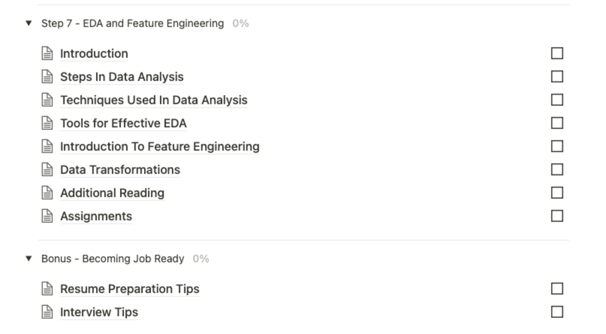 Self Learn Data Science Fundamentals Notion Everything