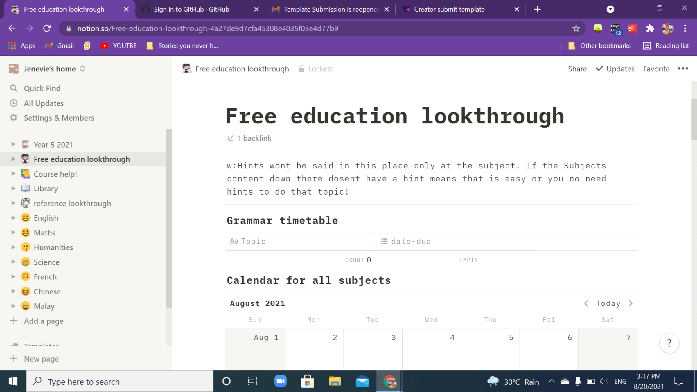 Study! | Notion Everything