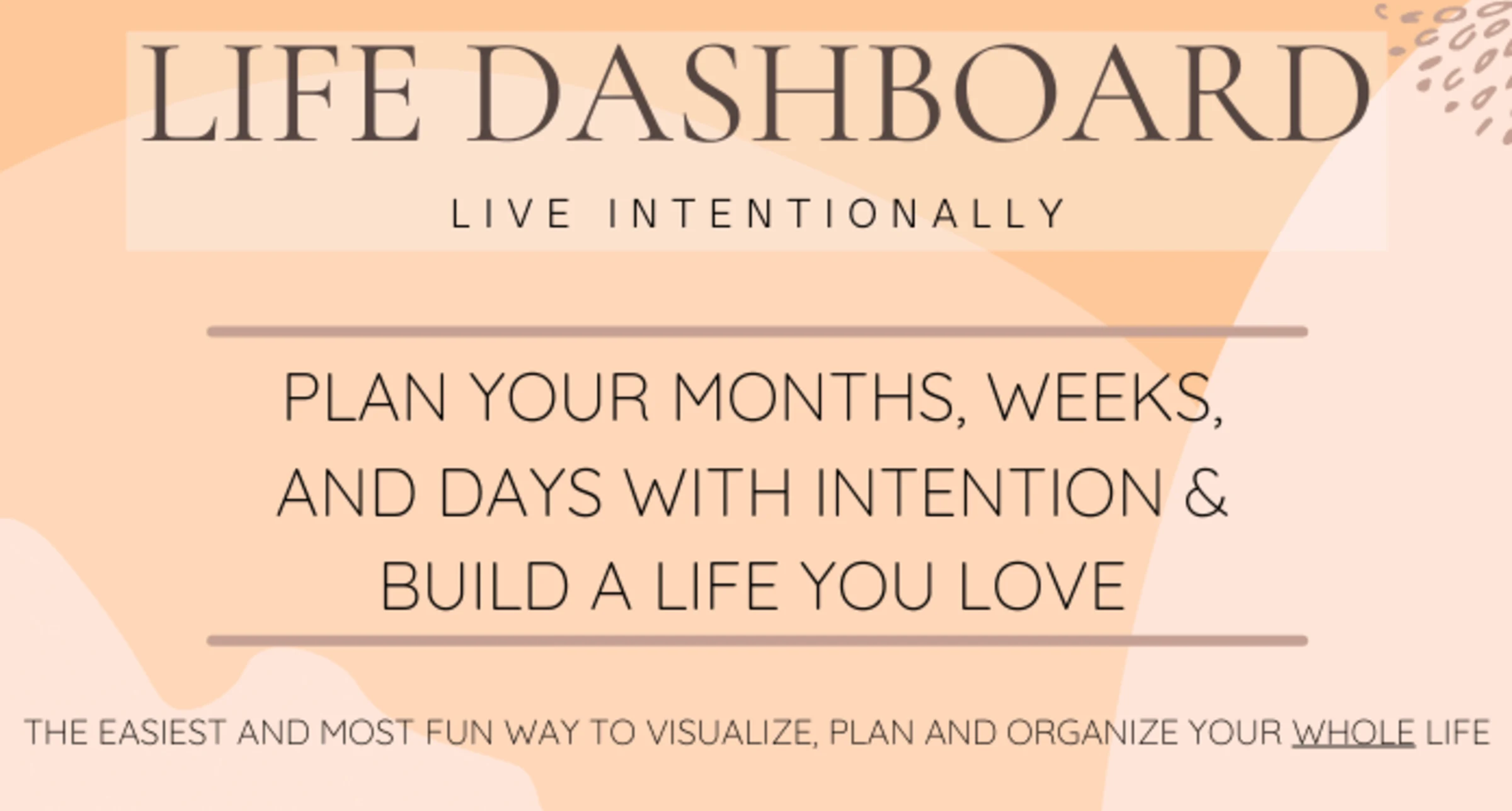 Life Dashboard | Notion Everything