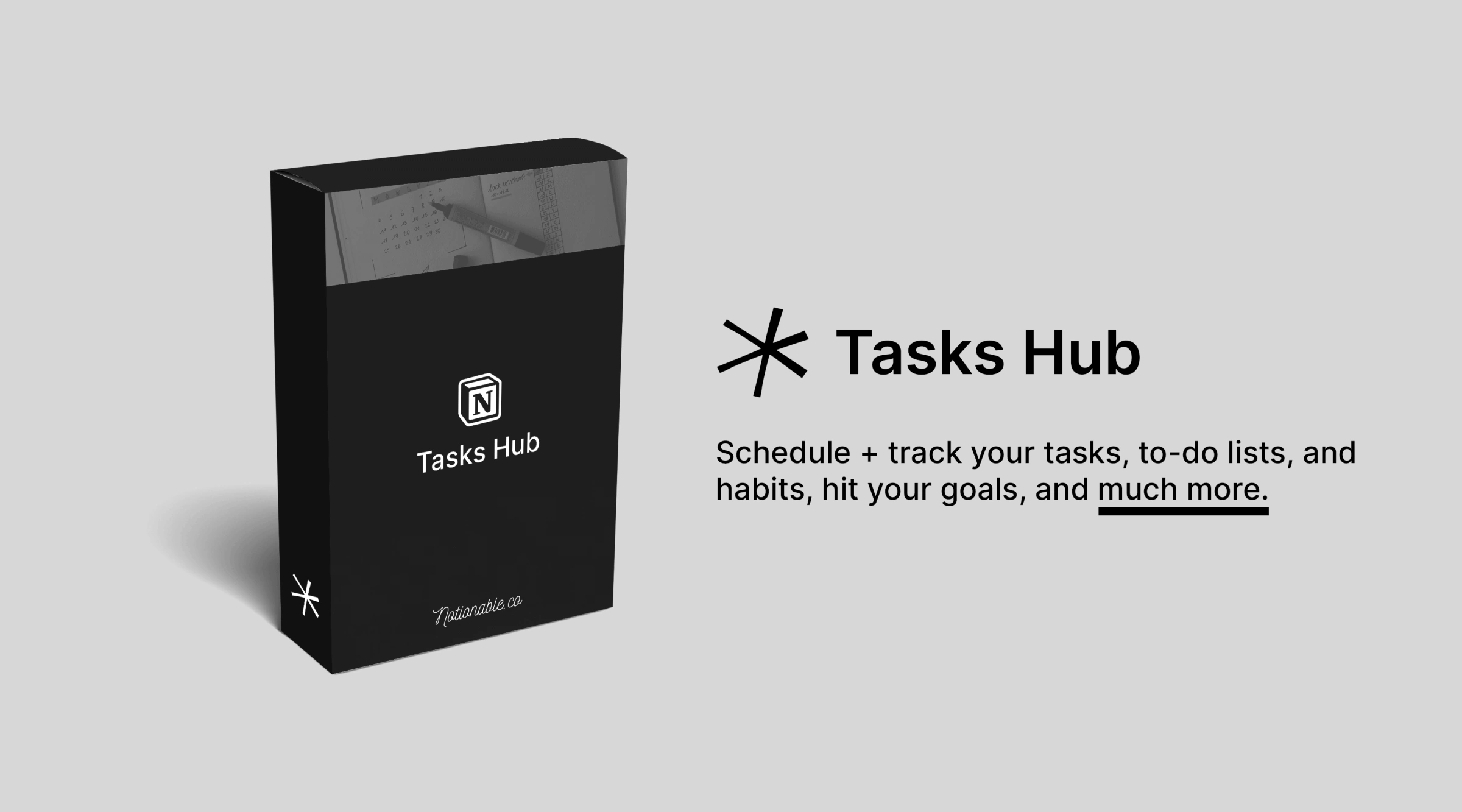 Notionable Tasks Hub | Notion Everything