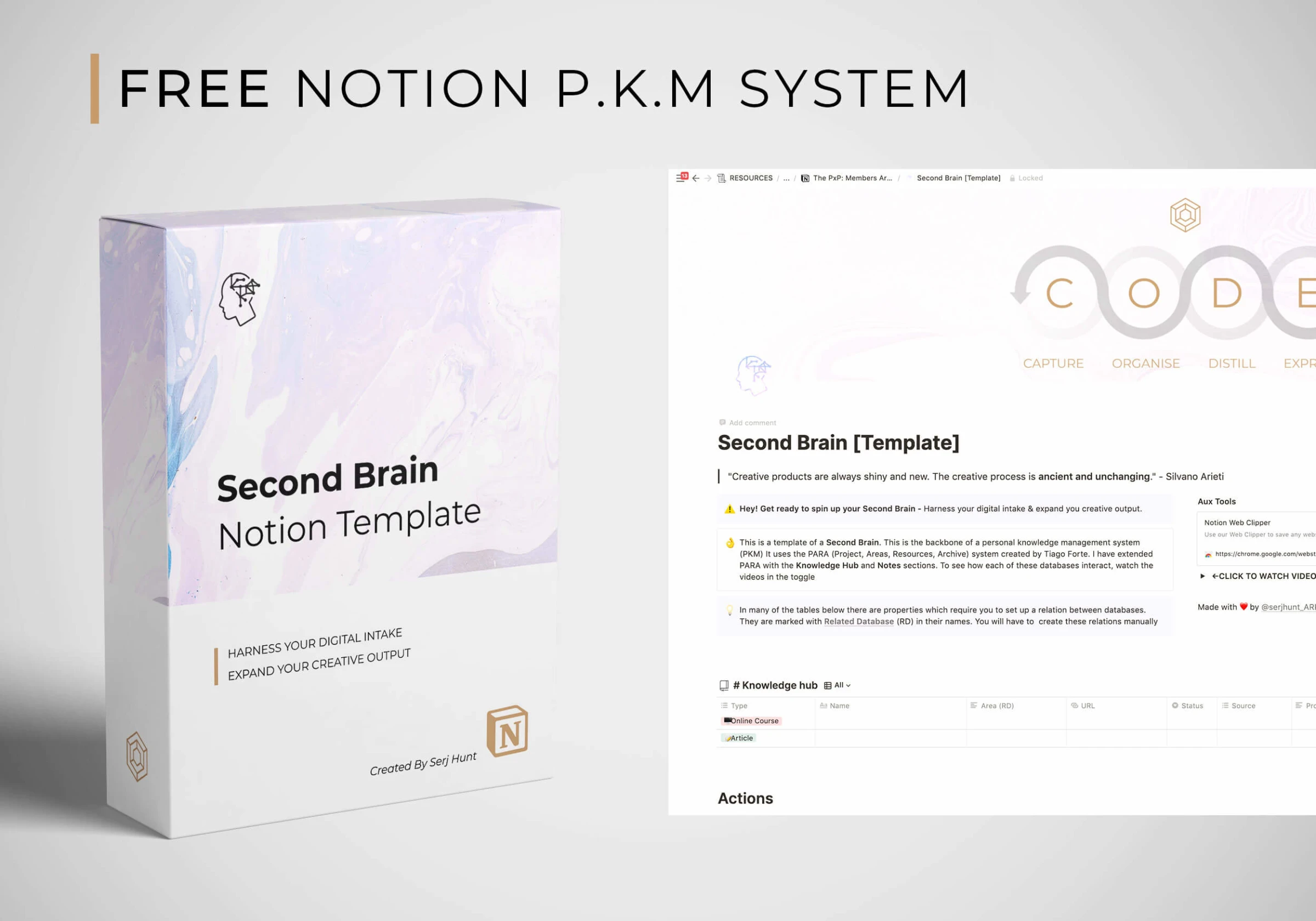 Second Brain [PARA] | Notion Everything