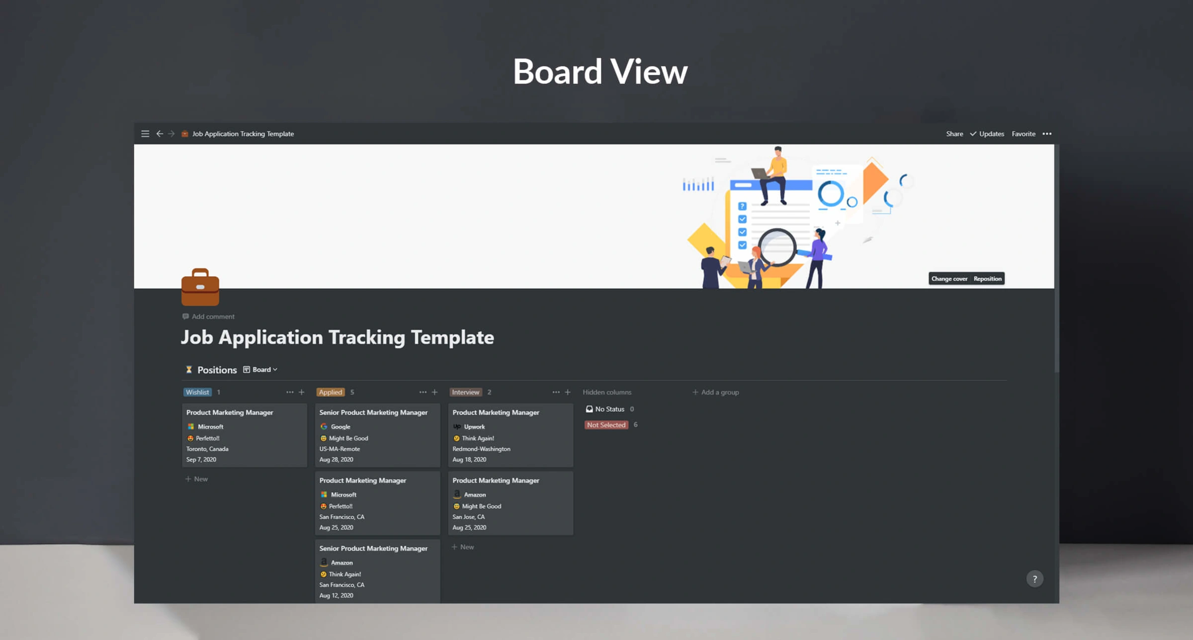 Notion Job Application Tracker | Notion Everything
