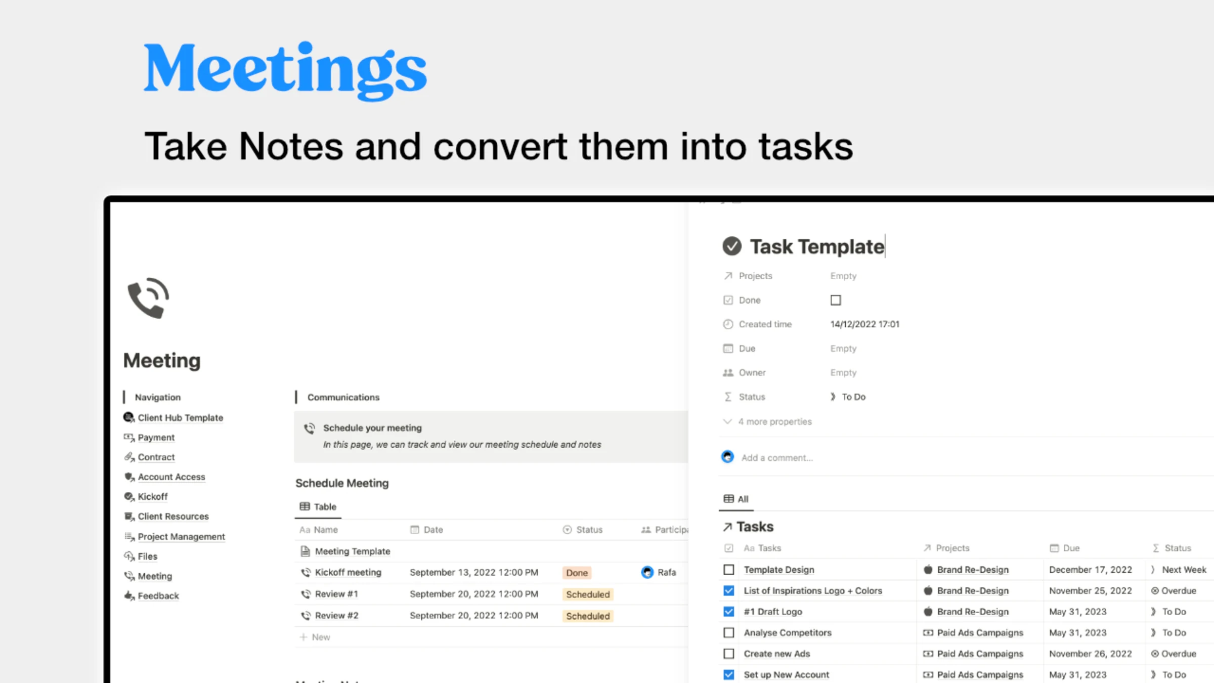 Client Hub | Notion Everything