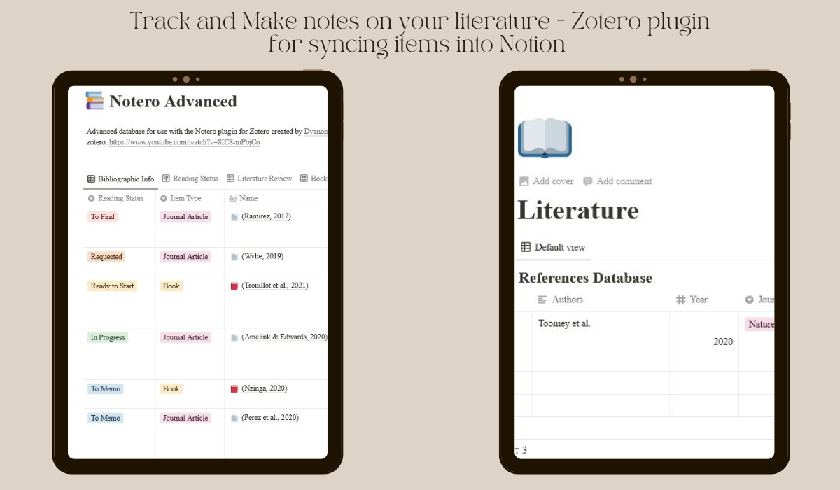 Notion Template for PhD Students 2022 | All in one Notion Organizer ...