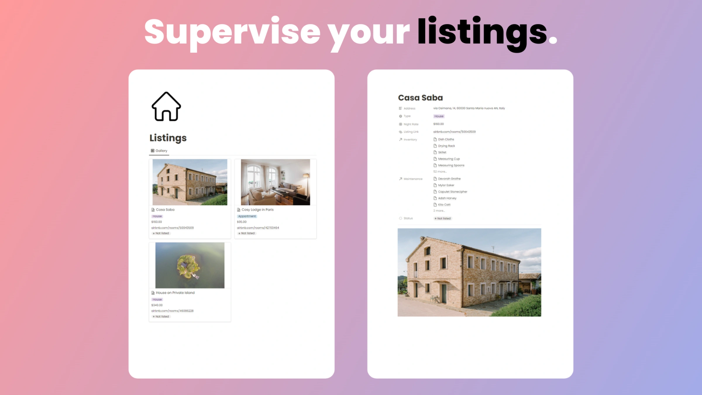 #1 Airbnb Manager | Notion Everything