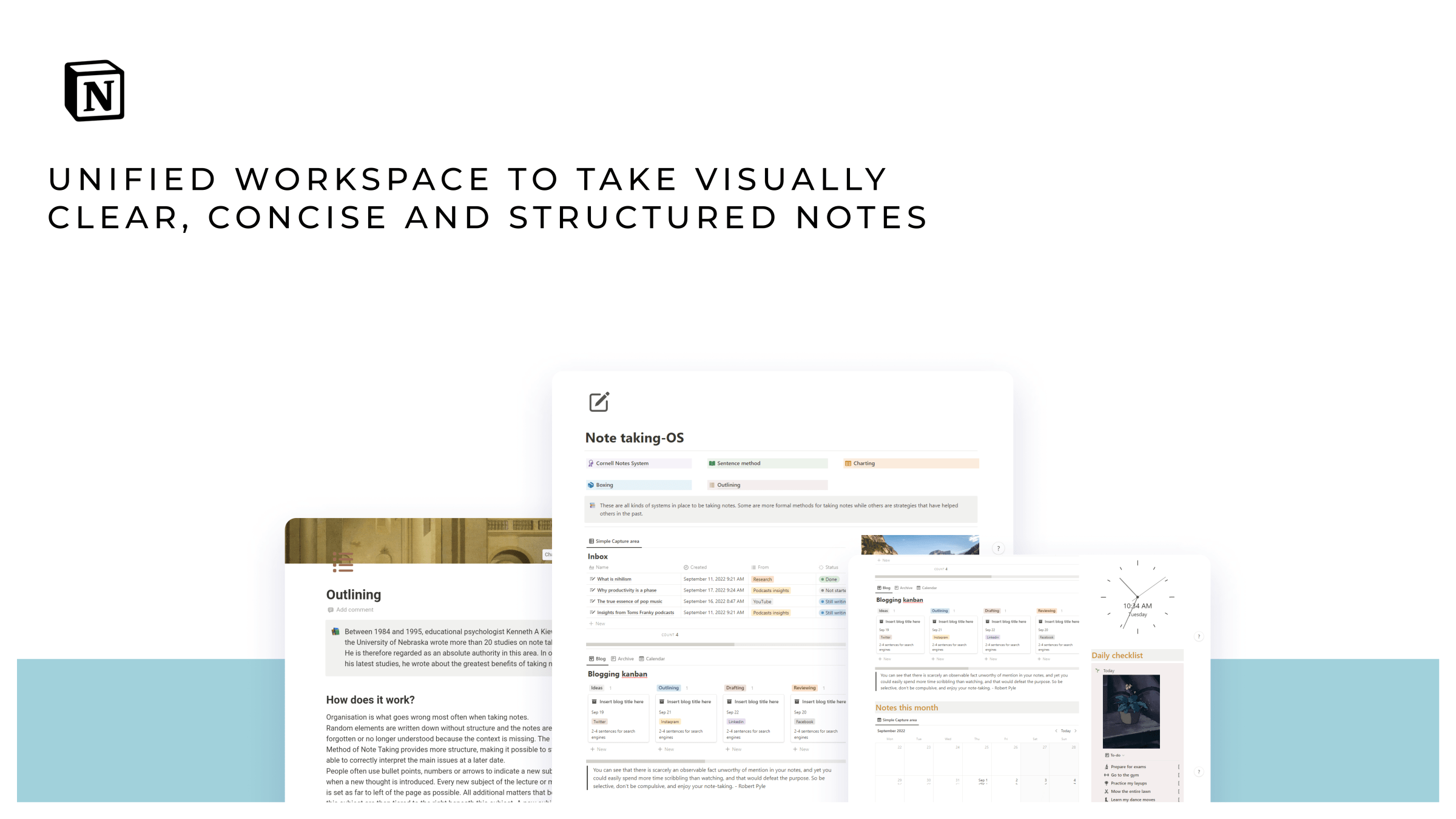 Note-taking OS | Notion Everything