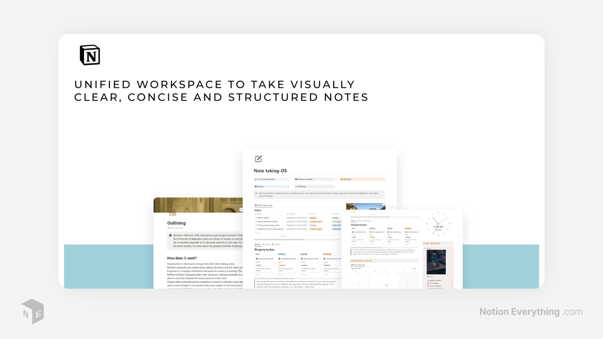 The Best Notion Note Taking Templates For 2023