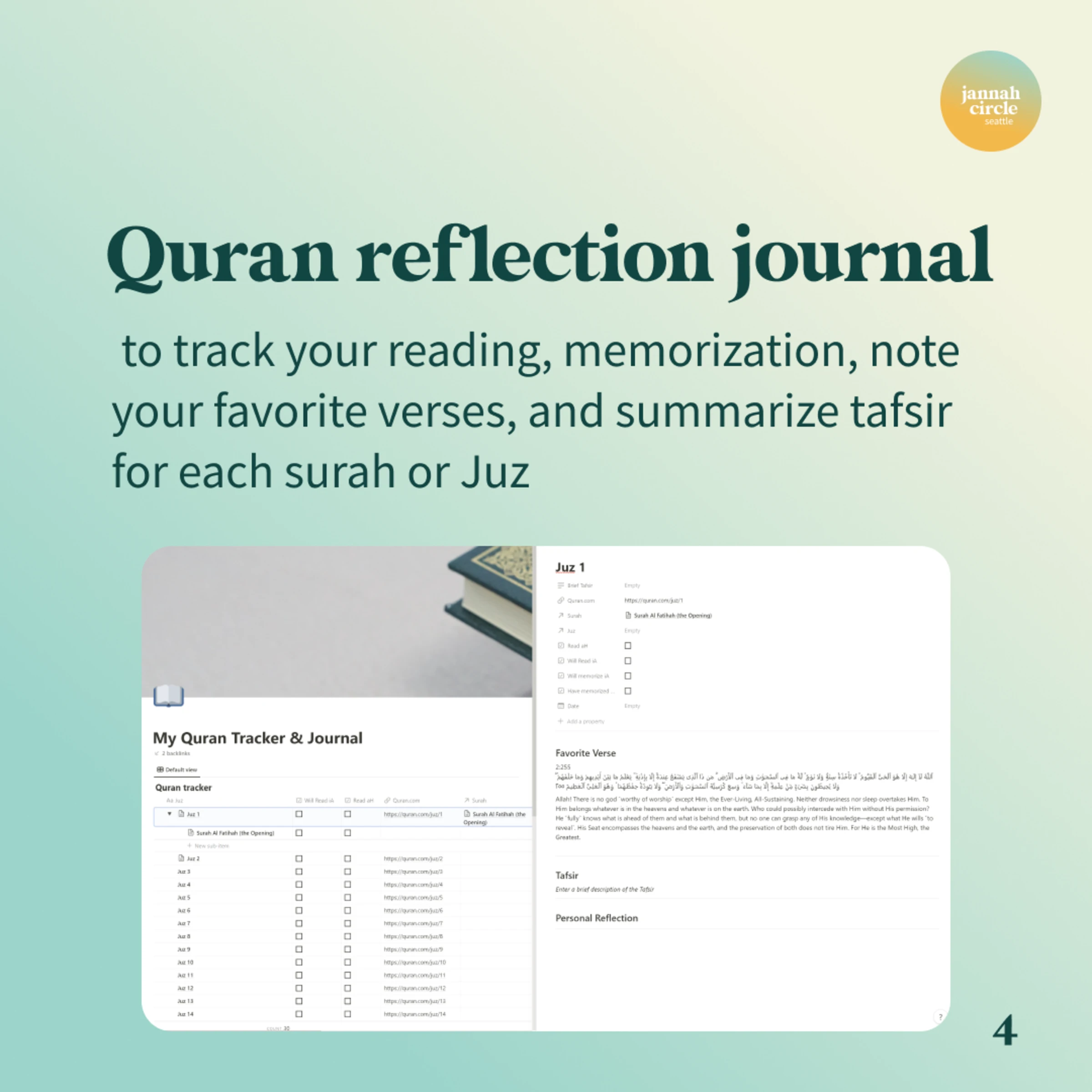 Ultimate Ramadan Journal (via Notion template) | Notion Everything