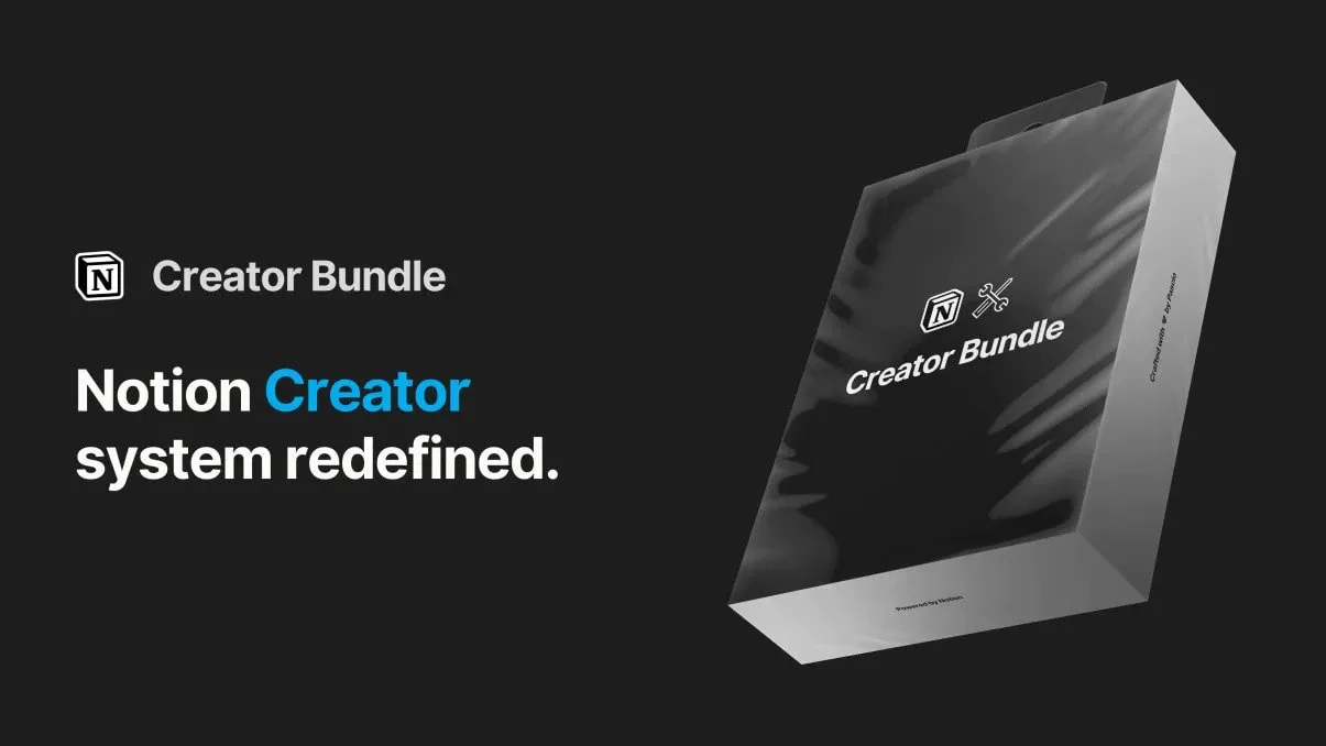 Notion Creator Bundle | Notion Everything