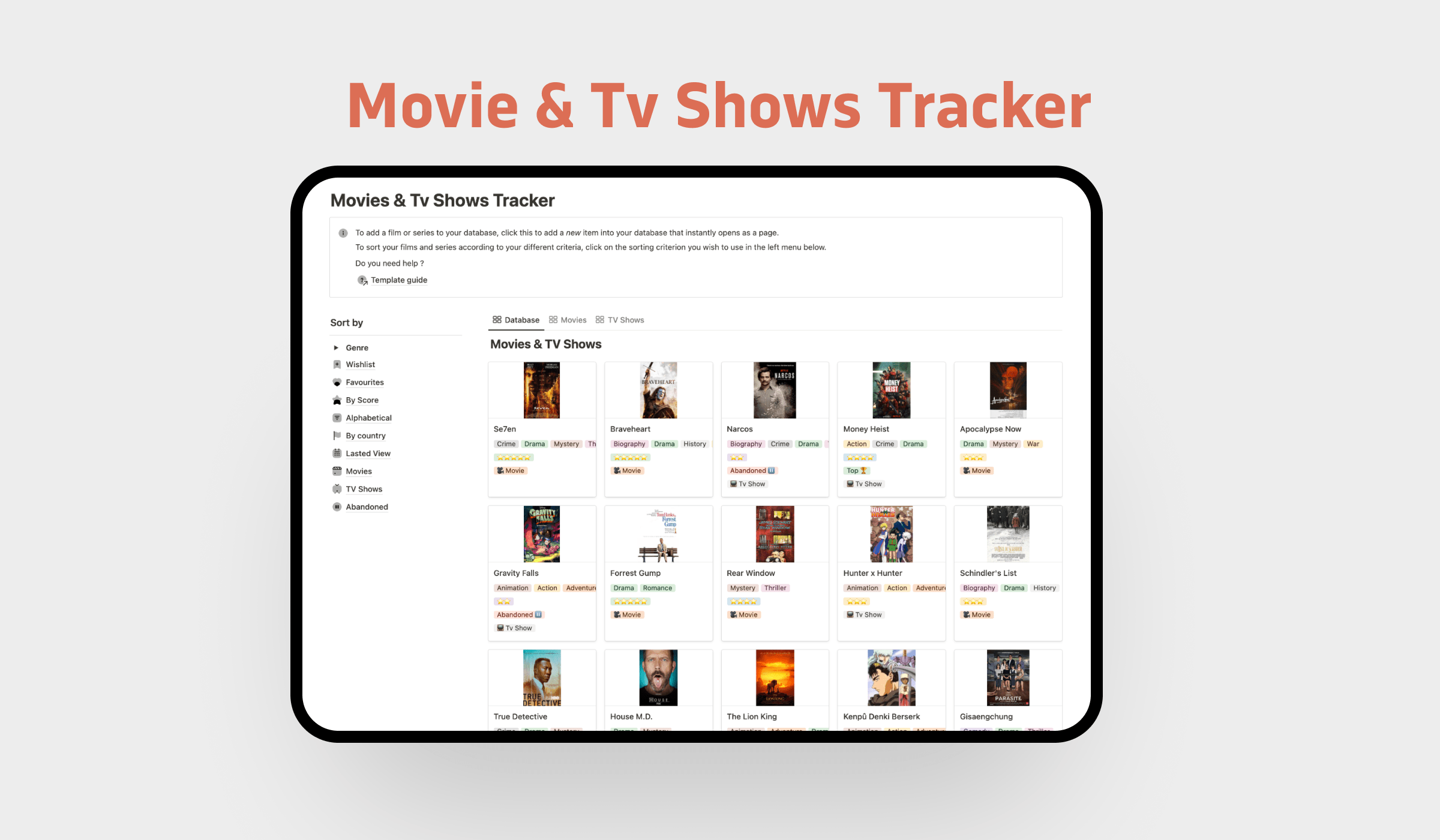 Movie Tracker | Notion Everything