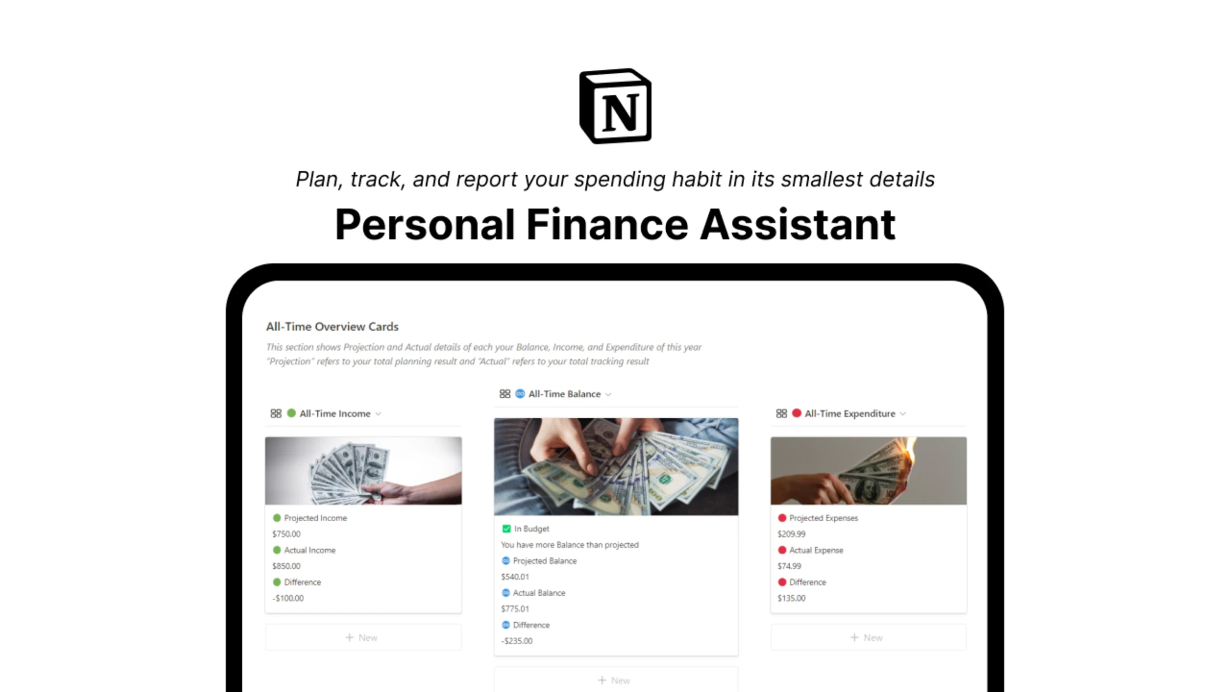 Notion Personal Finance Assistant | Notion Everything