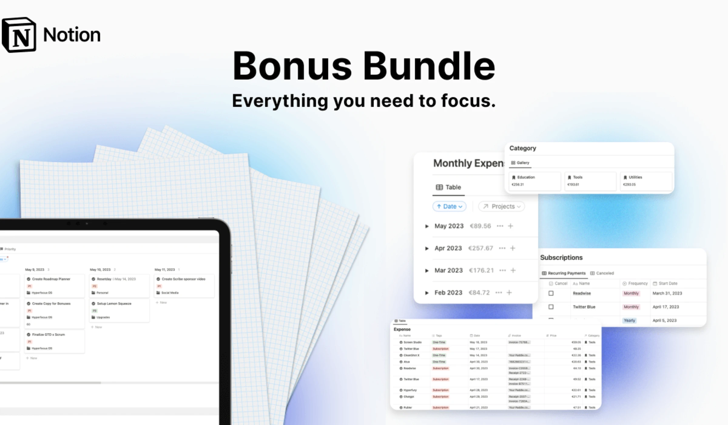 Hyperfocus OS | Notion Everything