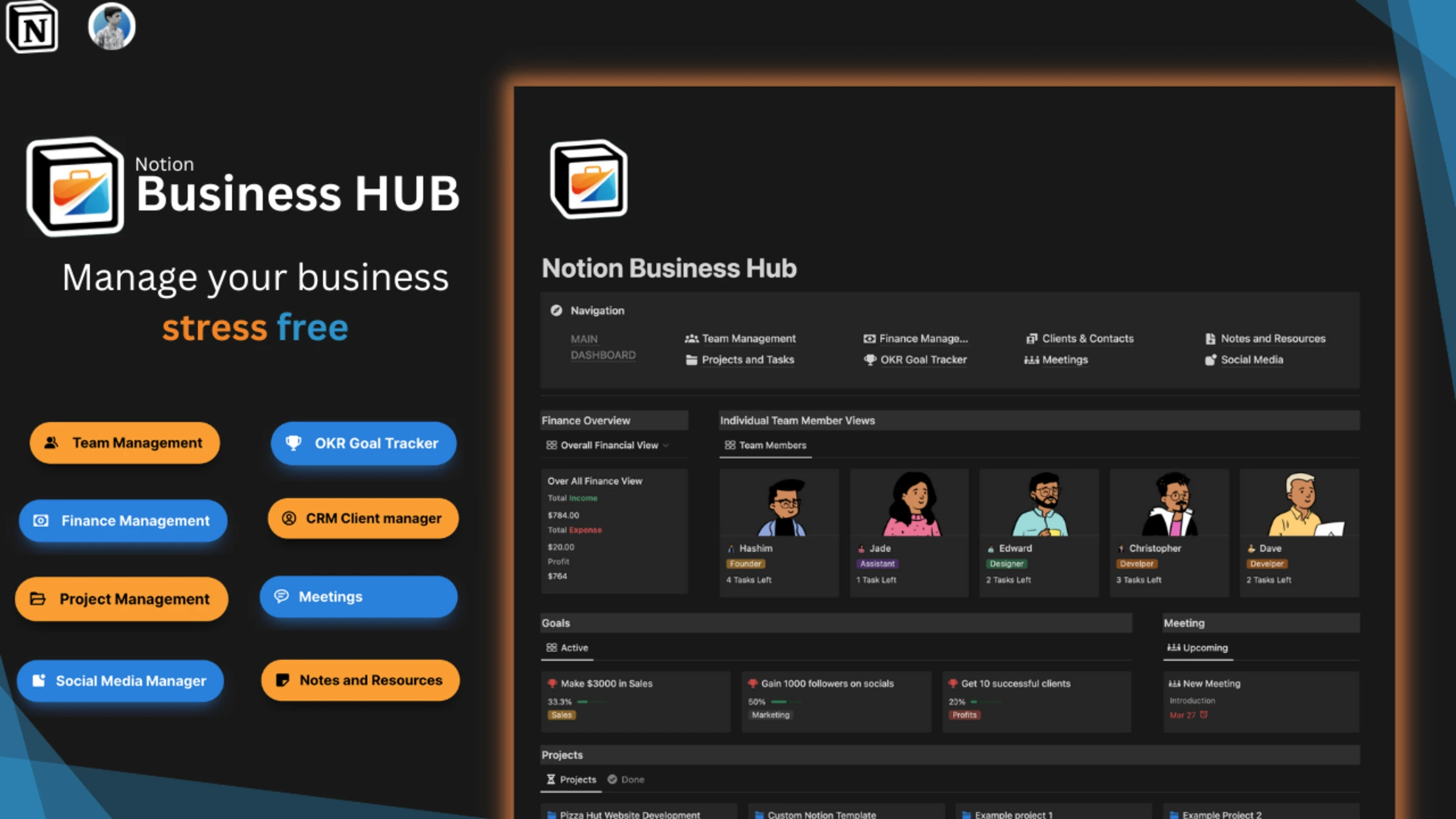 Business Hub | Notion Everything