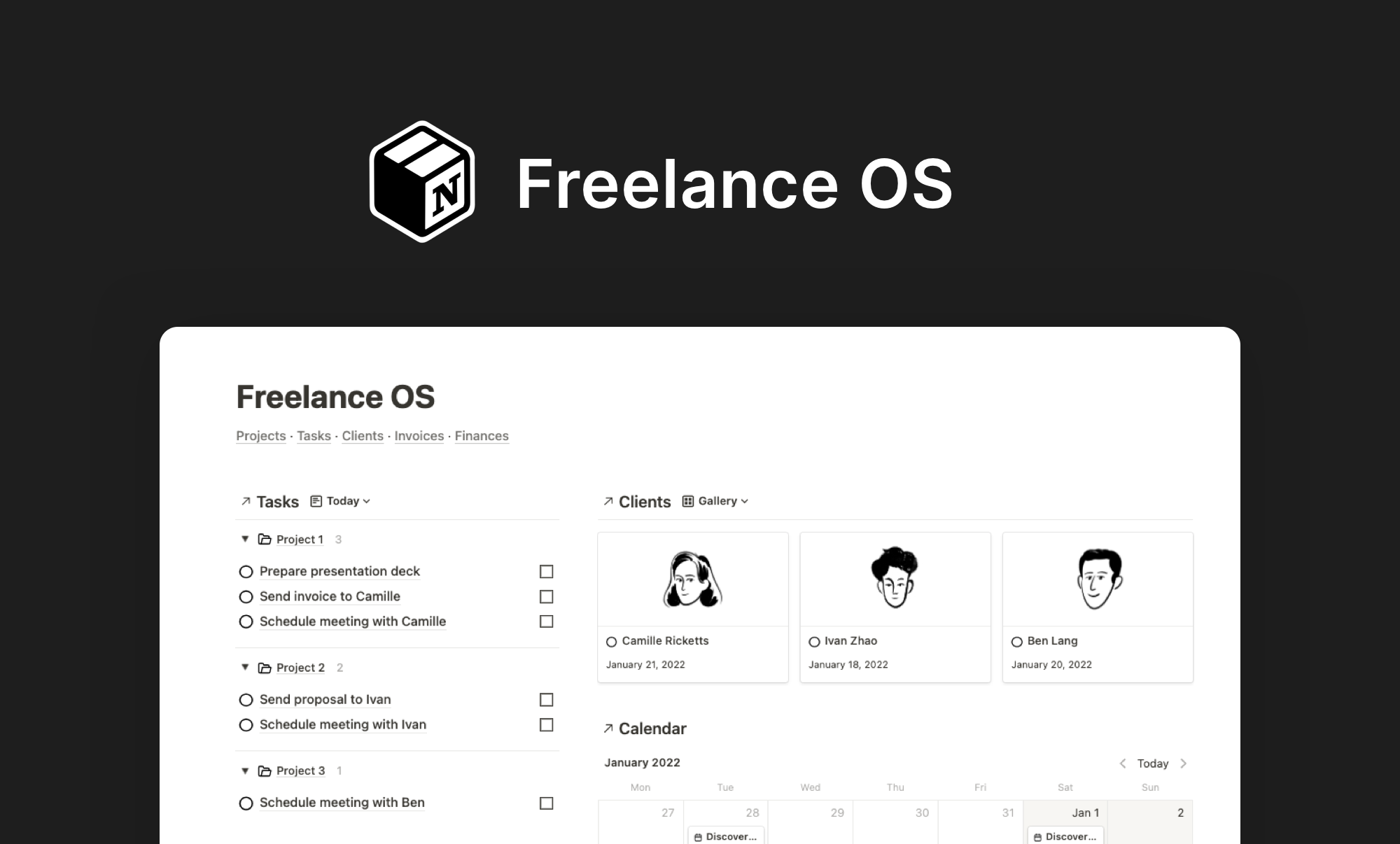 Notion Freelance OS | Notion Everything
