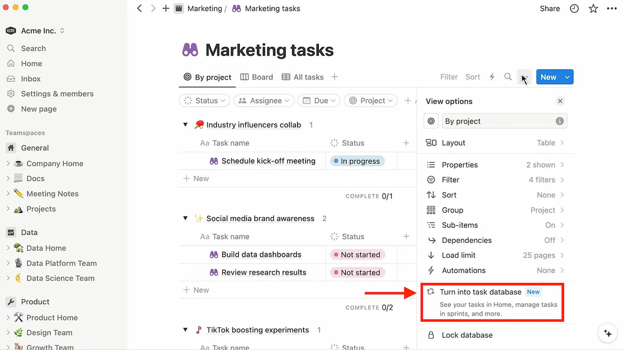 Notion Home and My Tasks: Complete Guide