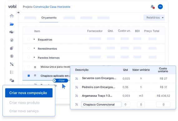 Vobi - A melhor Plataforma de Gestão de Projetos e Obras