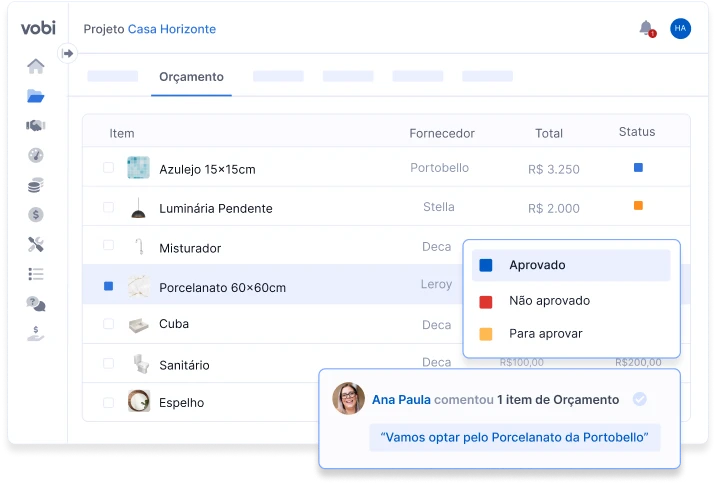Vobi - A melhor Plataforma de Gestão de Projetos e Obras