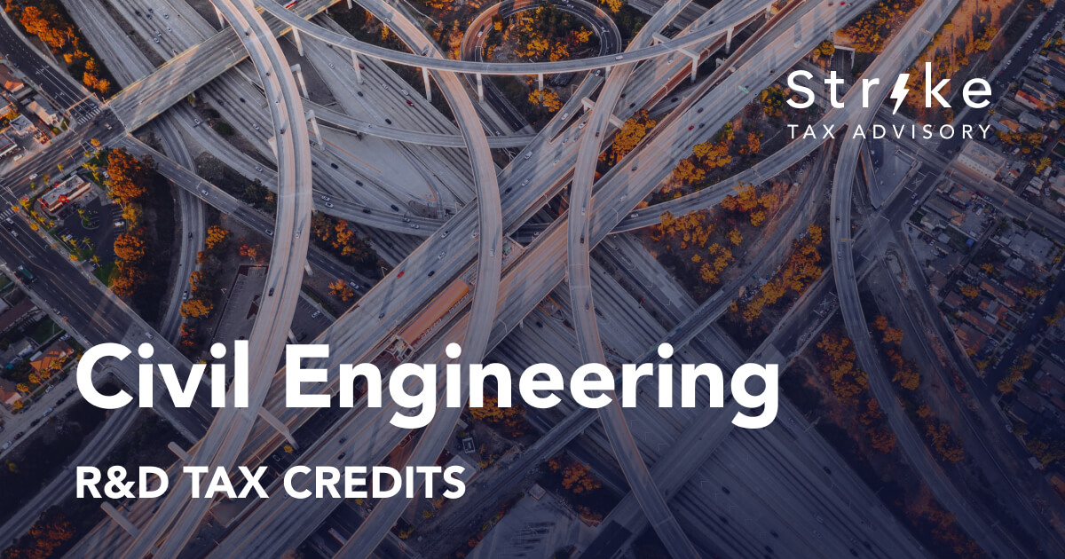 Civil Engineering R&D Tax Credits | Calculate Your Claim | StrikeTax.com