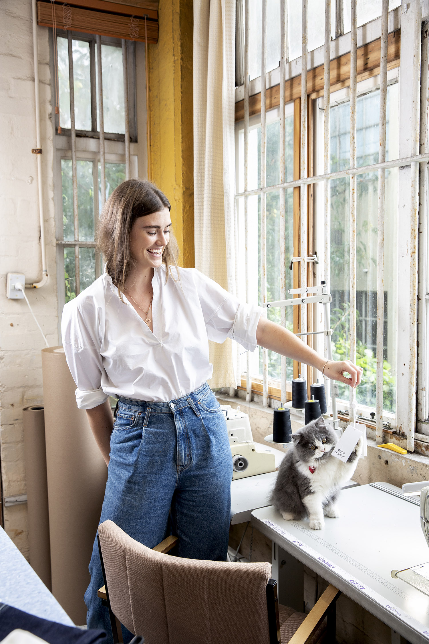 Look at this very cute, and fashionable, cat | Ensemble Magazine