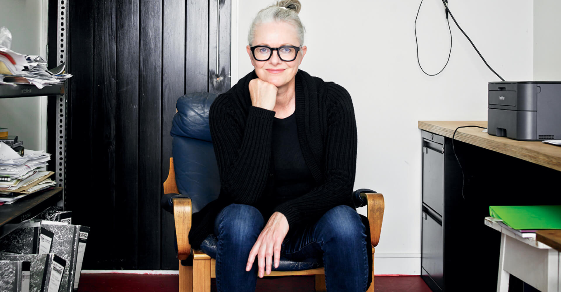 Inside Miranda Harcourt's wardrobe, from Gloss jumpers to vintage Nom*D ...