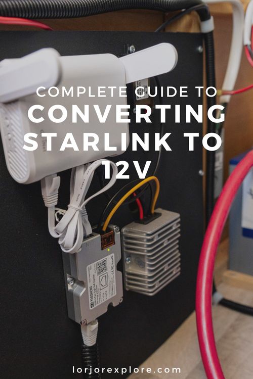 Starlink 12V Conversion | Powering Your Starlink Setup Efficiently