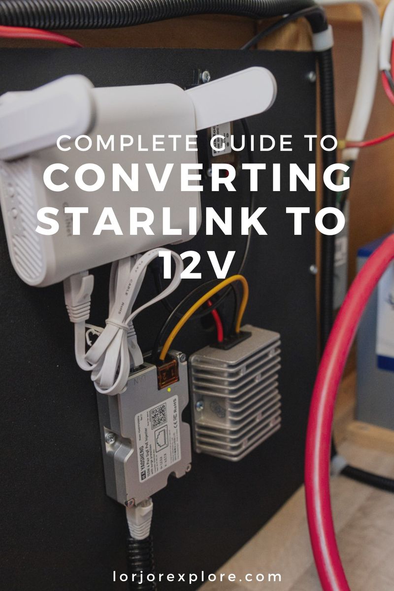 Starlink 12V Conversion | Powering Your Starlink Setup Efficiently