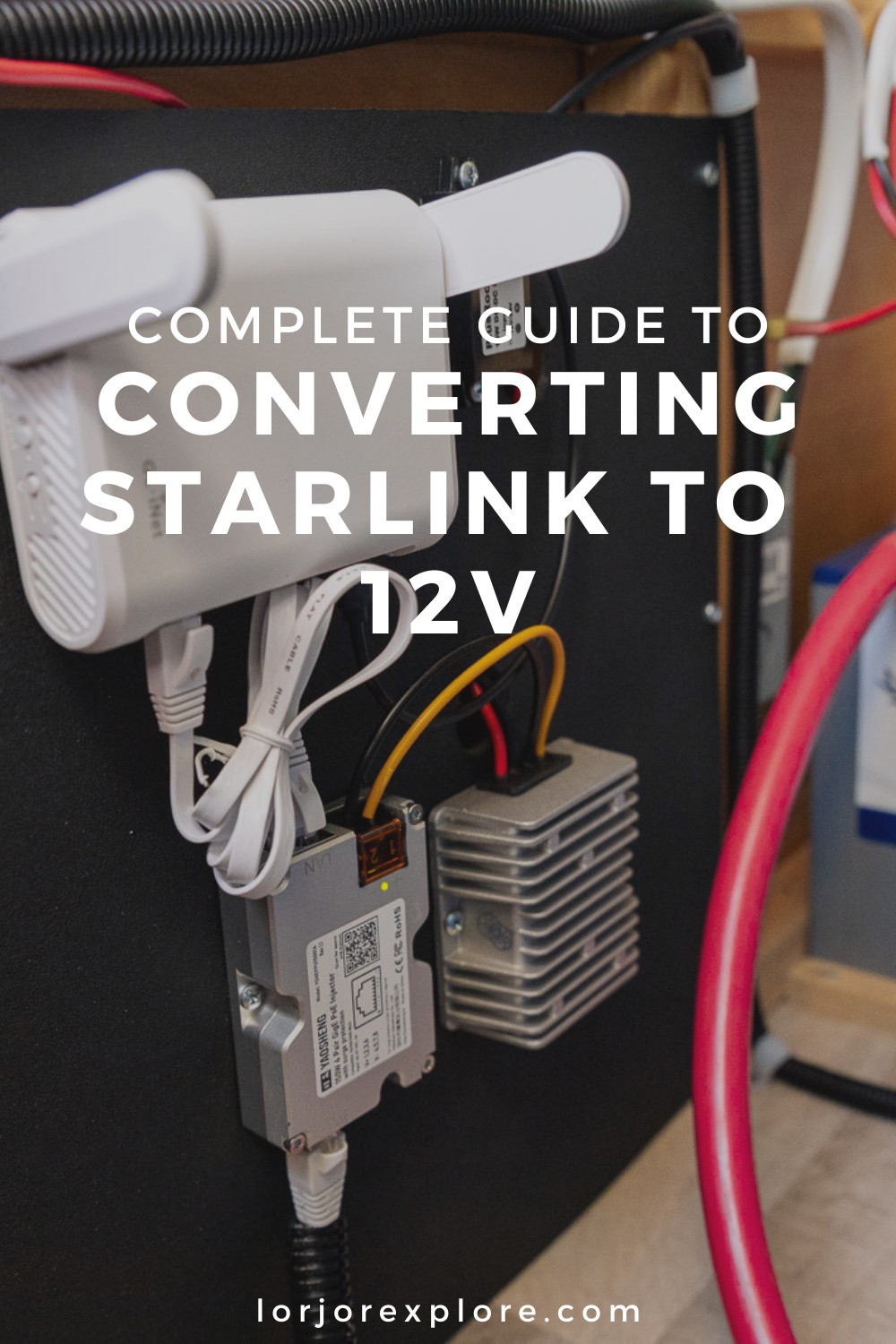 Starlink 12V Conversion | Powering Your Starlink Setup Efficiently
